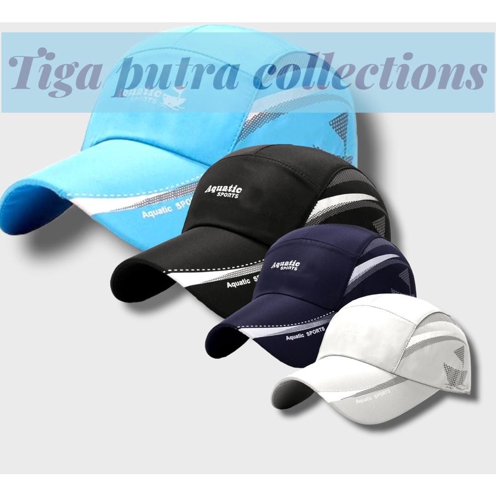 Jual COD TOPI SPORT WANITA PRIA TOPI PARASUT ANTI AIR TOPI AQUATIC ...
