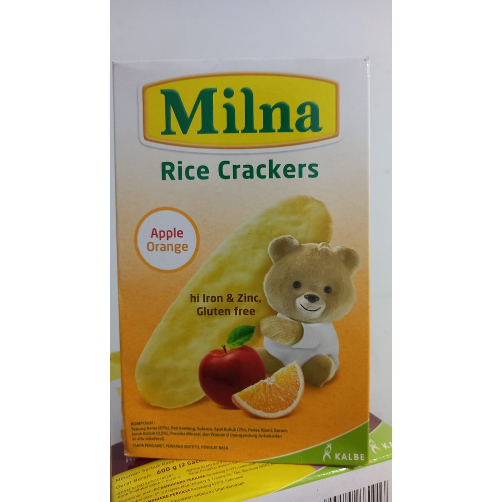 Jual MILNA RICE CRACKERS 20 GRAM | Shopee Indonesia