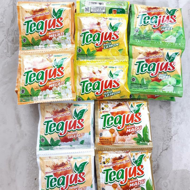 Jual TEAJUS MINUMAN SACHET RASA TEH | Shopee Indonesia
