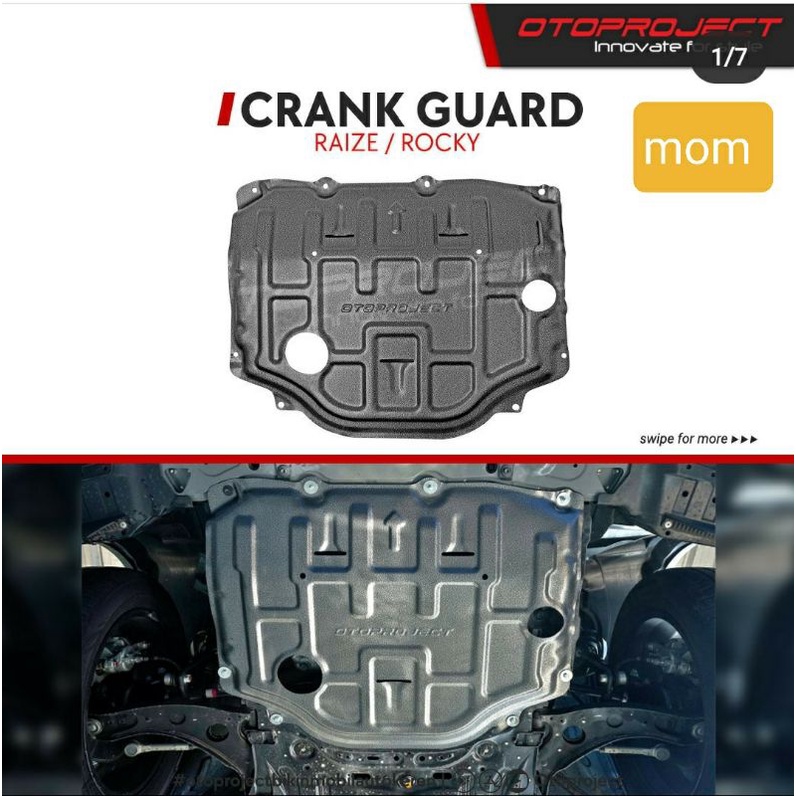 Jual Crank Guard / Cover Pelindung Bawah Mesin Otoproject Raize / Rocky ...