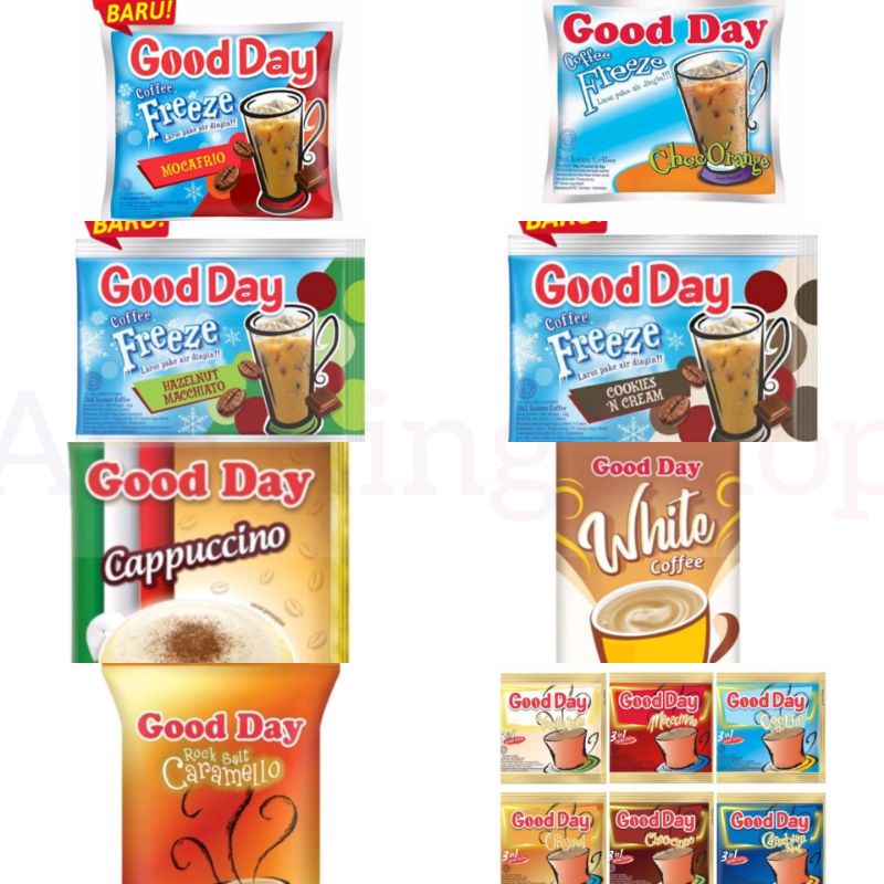 Jual Good Day Varian Rasa Per Sachet | Shopee Indonesia