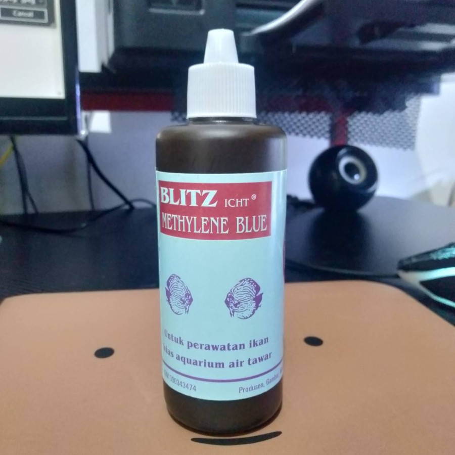 Jual METHYLENE BLUE BLITZ ICHT 100 CC | Shopee Indonesia