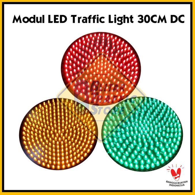 Jual MODUL LED TRAFFIC LIGHT 30CM DC - MERAH | TOP BRAND !!! | Shopee ...