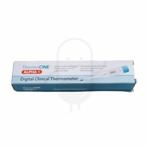 Jual THERMO ONE ALPHA 1 DIGITAL CLINICAL THERMOMETER | Shopee Indonesia