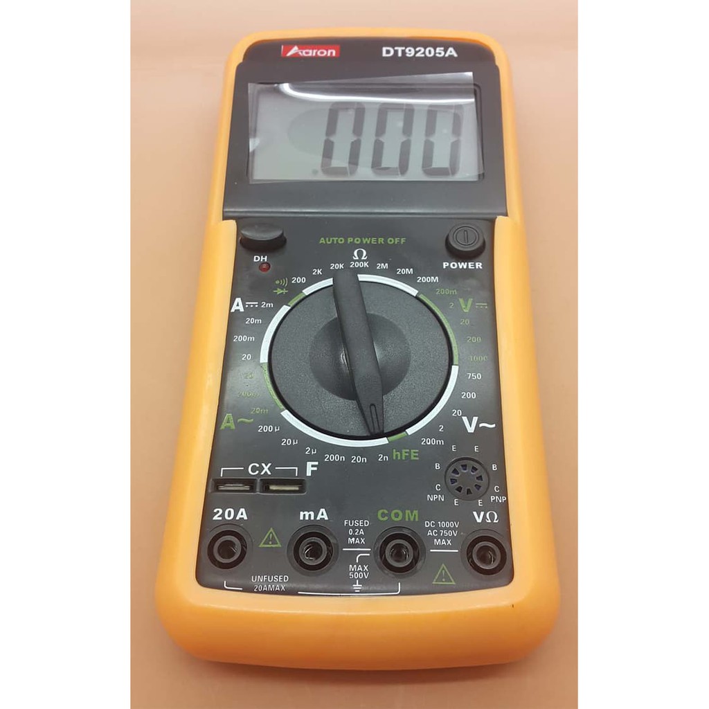Jual Dt-9205A Merk Aaron Multitester Digital Layar Jumbo ( Fitur ...