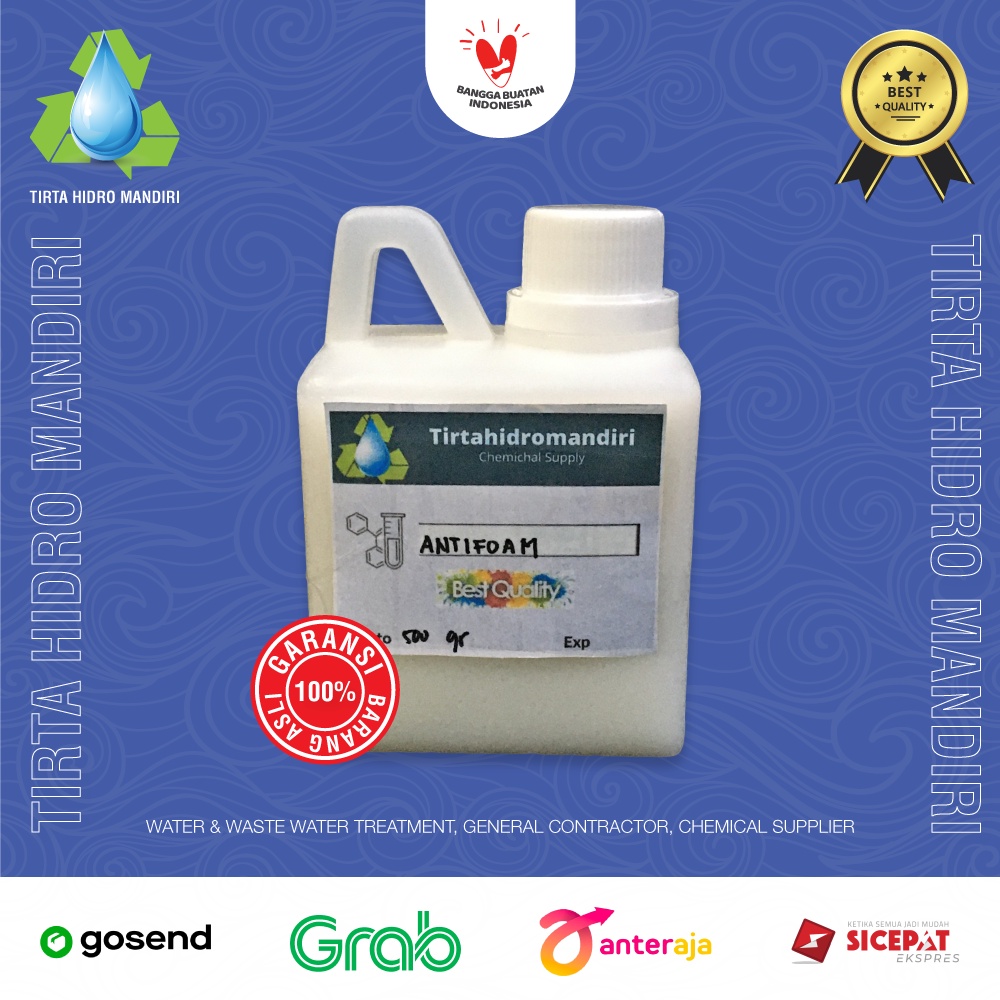Jual ANTIFOAM 500 GRAM / DEFOAMER/ ANTIFOAM LIMBAH/ SILICONE ANTIFOAM ...