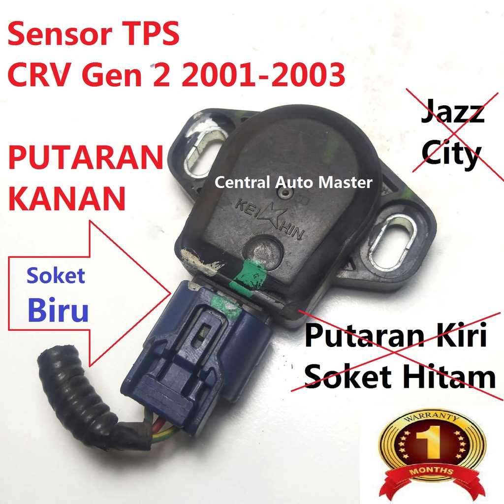 Jual TPS Throttle Position Sensor Honda Crv Gen2 S9a Original copotan ...