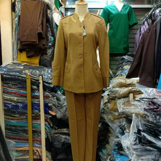 Jual Baju Guru / Seragam dinas / Setelan Kantor / Baju pemda / seragam PNS / setelan Celana ...