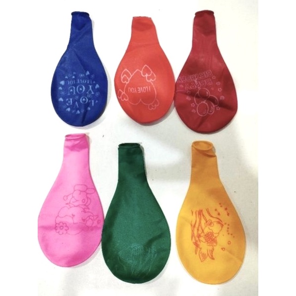 Jual BALON TIUP KARET BULAT 8 IN GROSIR 1 PAK ISI 100 PCS | Shopee ...