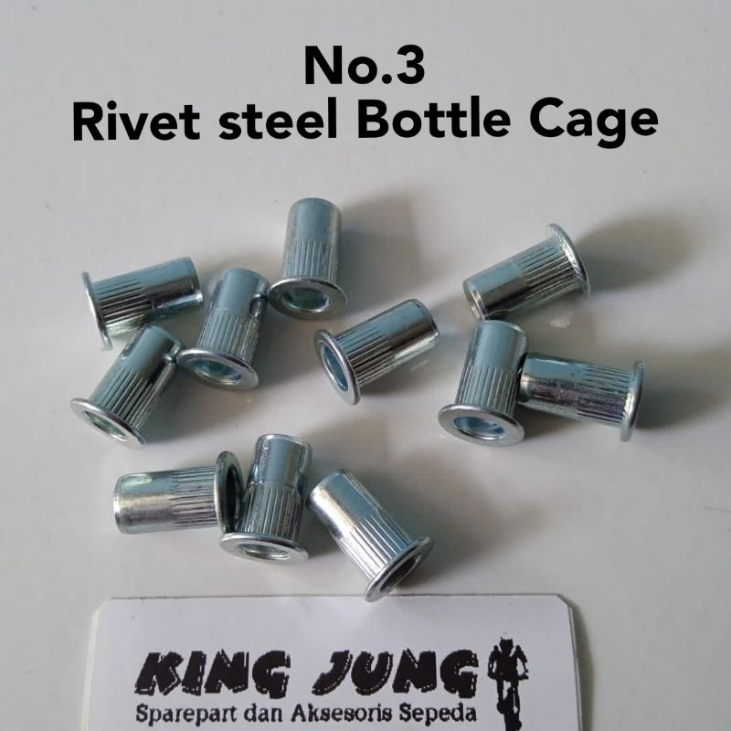 Jual Stopper jalur kabel rem shifter rivet steel botol minum eyelet rak ...