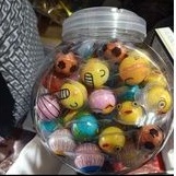 Jual permen mata viral, bubble gum luvmi, permen karet nata | Shopee ...