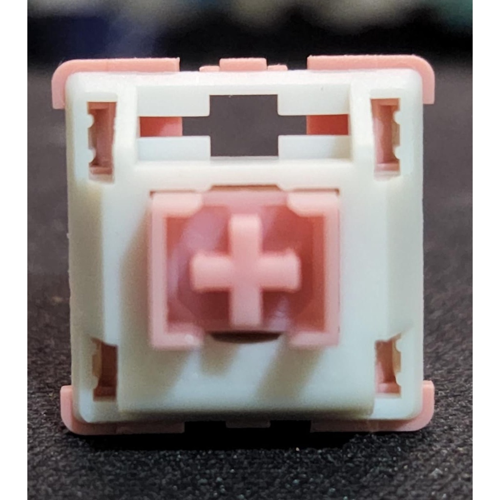 Jual CREAM POWDER PINK Dustproof Mechanical Switch ( Linear ) 5 PIN ...