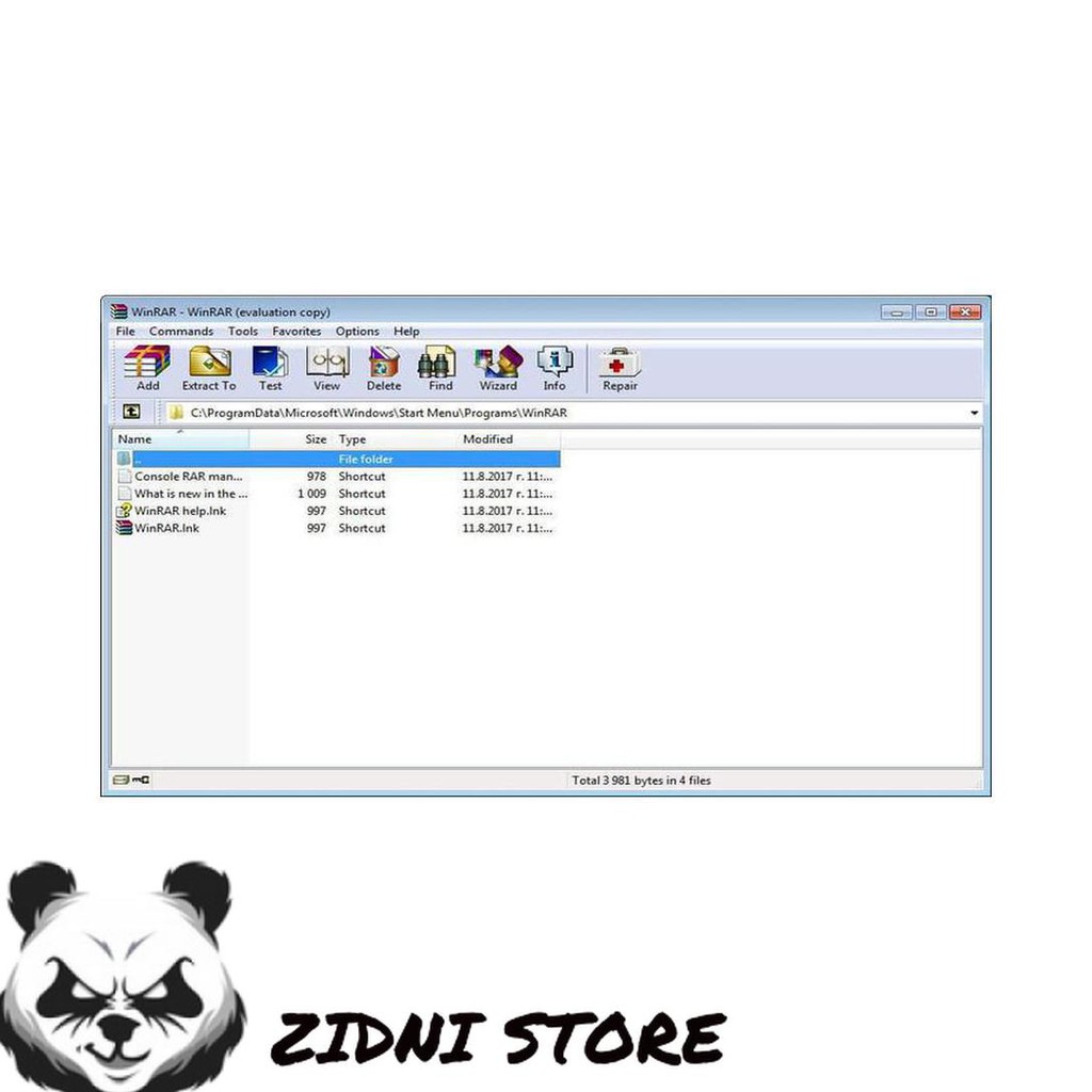 Jual SOFTWARE APLIKASI SWA454 WINRAR ARCHIVER LICENSE LISENSI 100% ORIGINAL RESMI | Shopee Indonesia