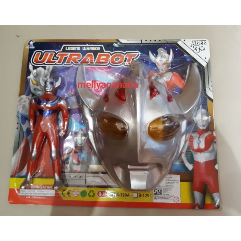 Jual topeng ultramen robot topeng ultramen set robot ultramen | Shopee ...