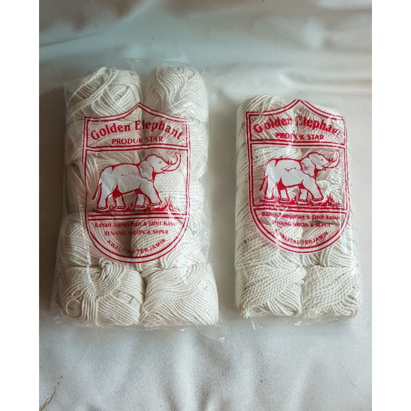 Jual 1 pack isi 10 gulung benang nilon,sepul,serbaguna merk golden ...