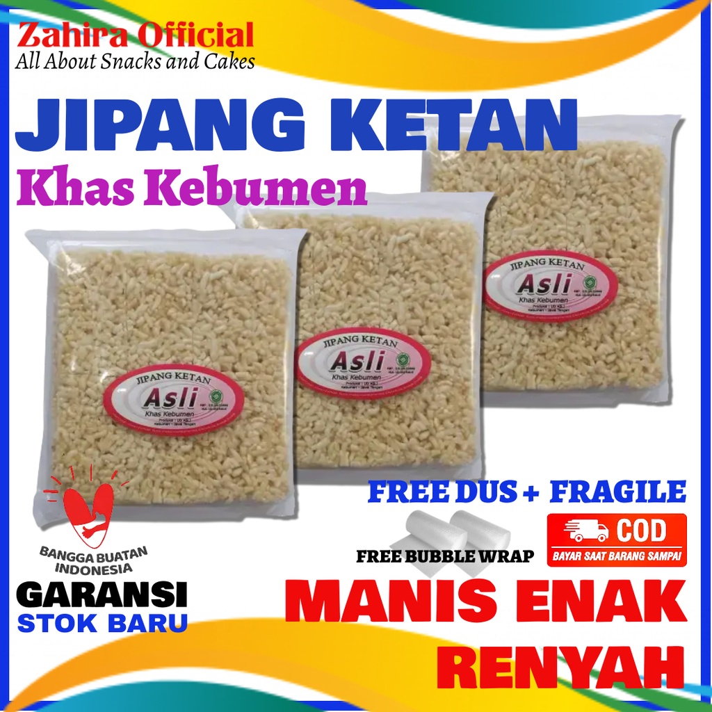Jual Kue Teng-teng Jipang Ketan Asli Cemilan Manis Oleh-oleh Khas ...