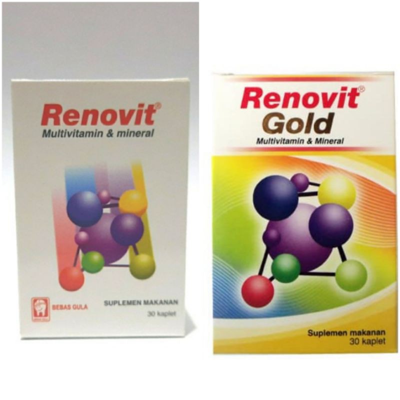 Jual Renovit kaplet botol isi 30 ( RENOVIT - RENOVIT GOLD ) | Shopee ...