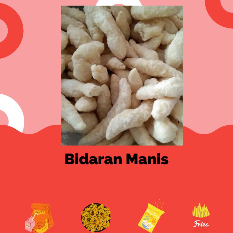 Jual Bidaran Manis - Widaran Balut Gula Putih - Widaran Salju - Telek ...