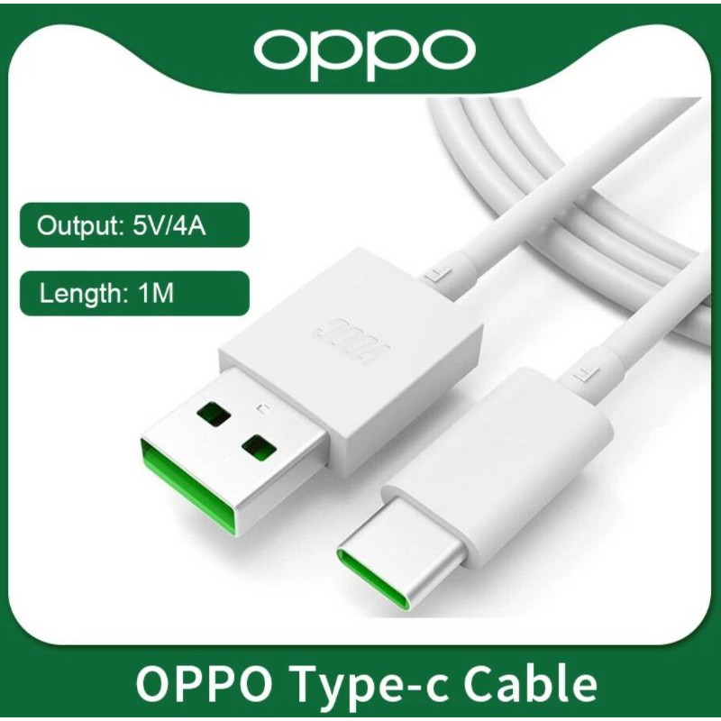 Jual Kabel Data Oppo TYPE C USB Cable VOOC A5 2020 / A9 2020 / R17 ...