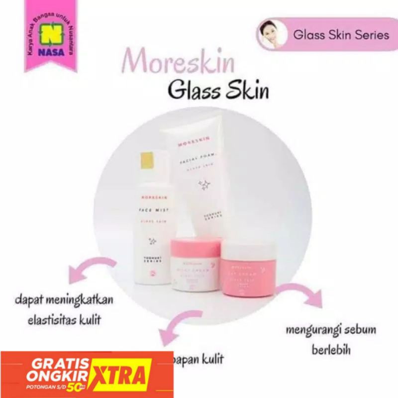 Jual paket glowing glaskin nasa/solusi kulit glowing ala korea | Shopee ...