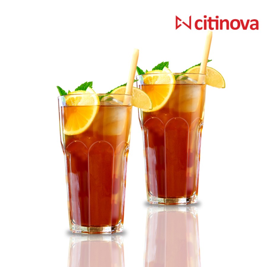 Jual Ice Tea Glass 380ml (HARGA UNTUK 6PCS) / Gelas Es Teh/ Soft Drink ...