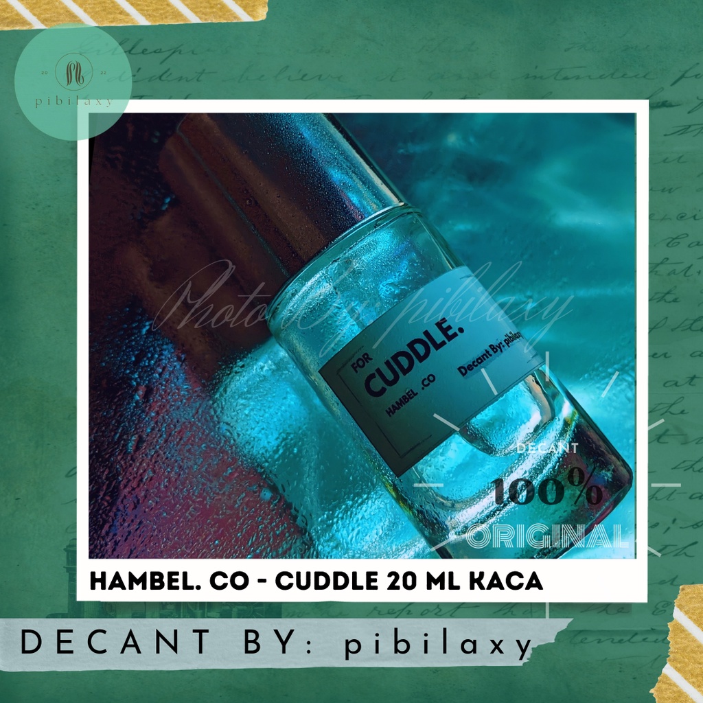 Jual Decant Eau de Parfum For CUDDLE Hambel. Co Original Termurah ...