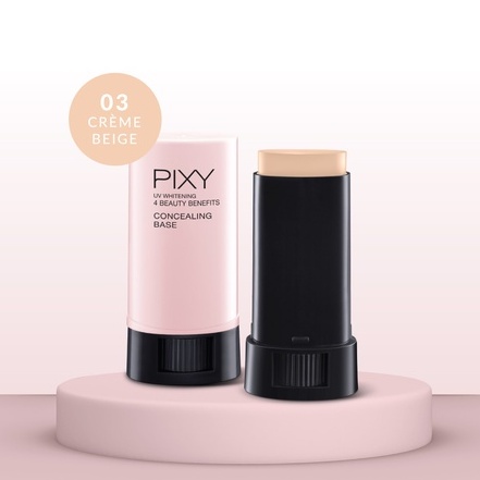 Jual PIXY Concealing Base 4 Beauty Benefits 03 Creme Beige | Shopee ...