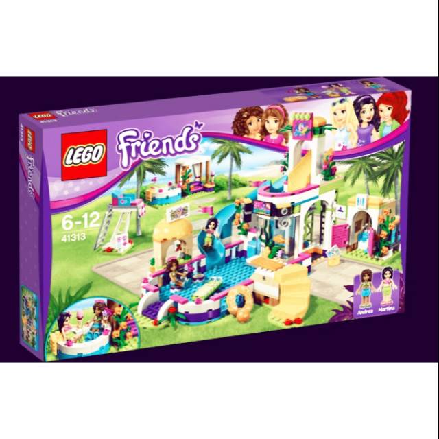Jual Lego Friends 41313 Heartlake Summer Pool - resealed | Shopee Indonesia