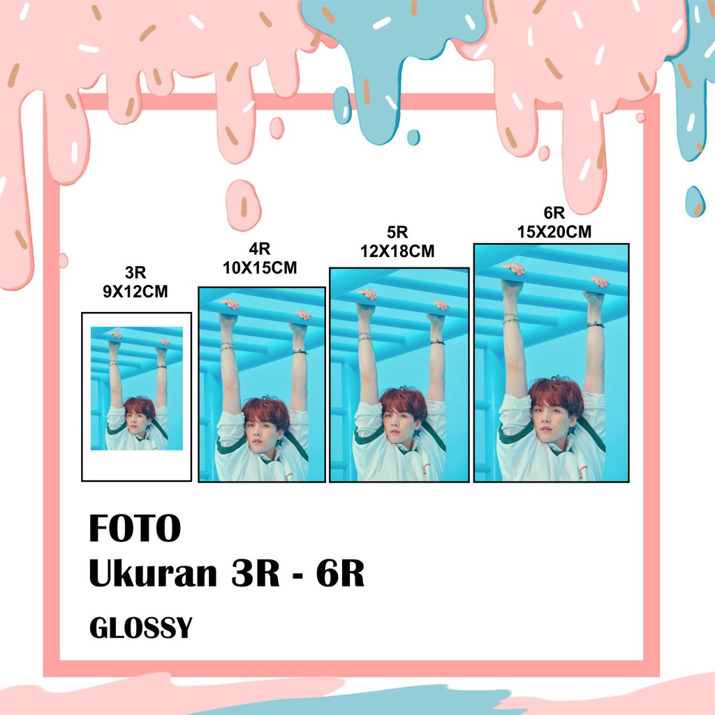 Jual CETAK FOTO UKURAN 3R/4R/5R/6R GLOSSY | Shopee Indonesia
