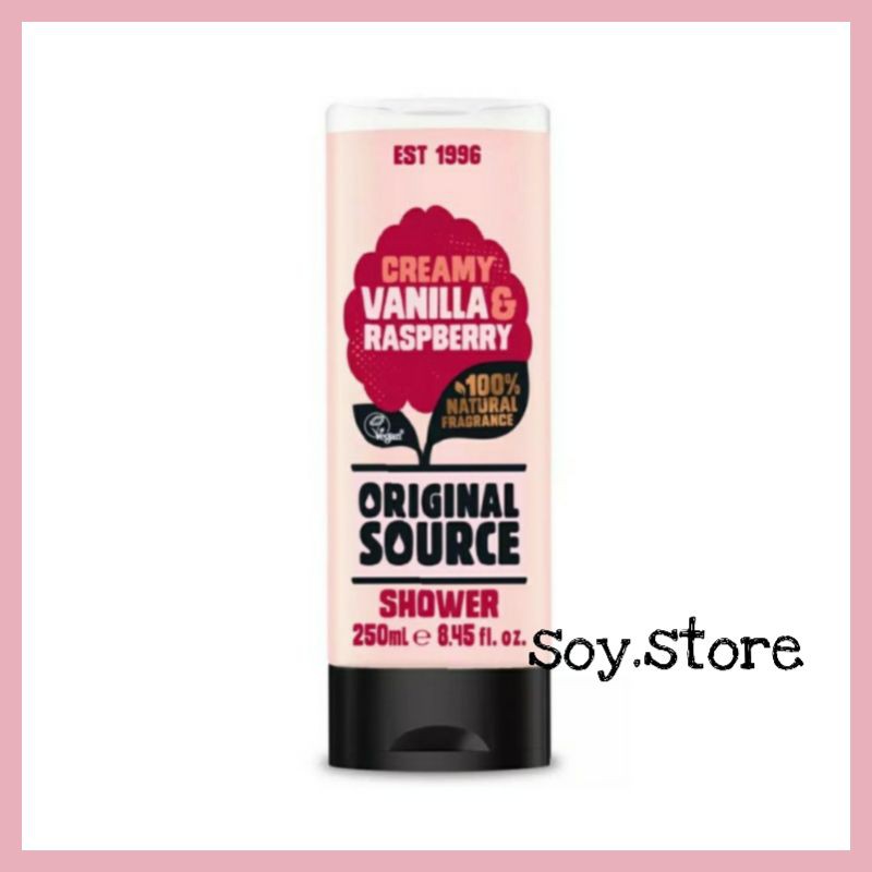 Jual Original Source Shower Vanilla & Rasberry Body Wash [250 mL ...