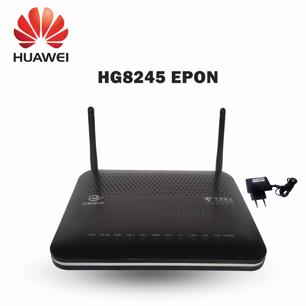 Jual Modem FTTH Wifi Router Huawei HG8245 ONT ONU EPON OLT HIOSO TESTED ...