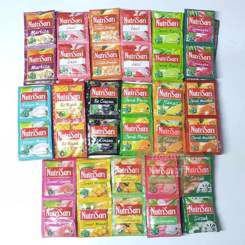 Jual Nutrisari Sachet 1pcs (All variant) | Shopee Indonesia