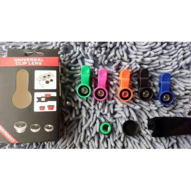 Jual Universal Clip Lensa Fish eyes | Shopee Indonesia