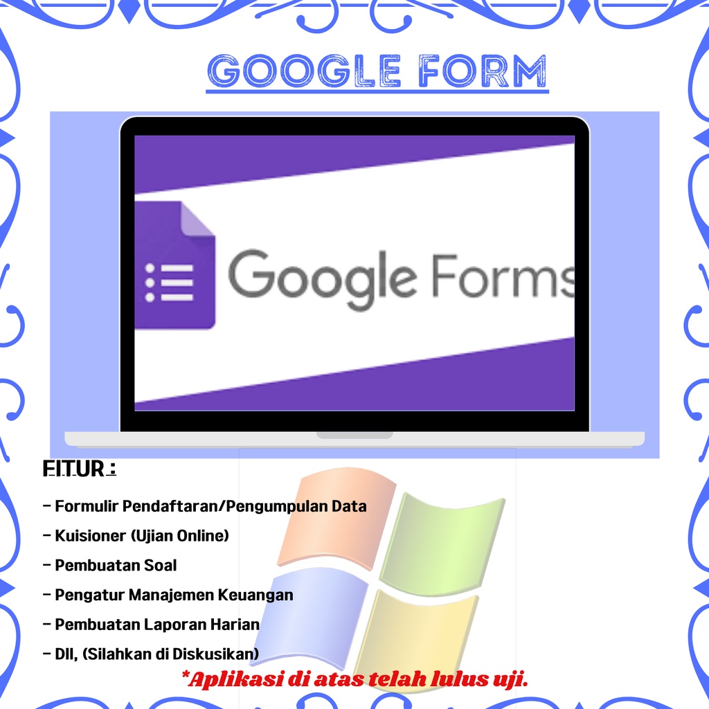 Jual Pembuatan Google Form atau SpreedSheet/laporan online/soal online/kuisioner | Shopee Indonesia