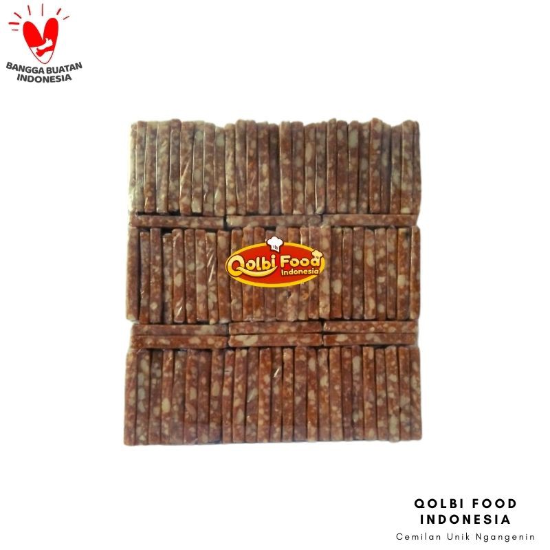 Jual Qolbi Food Indonesia Cemilan jajanan jadul Tingting Kacang 500 ...