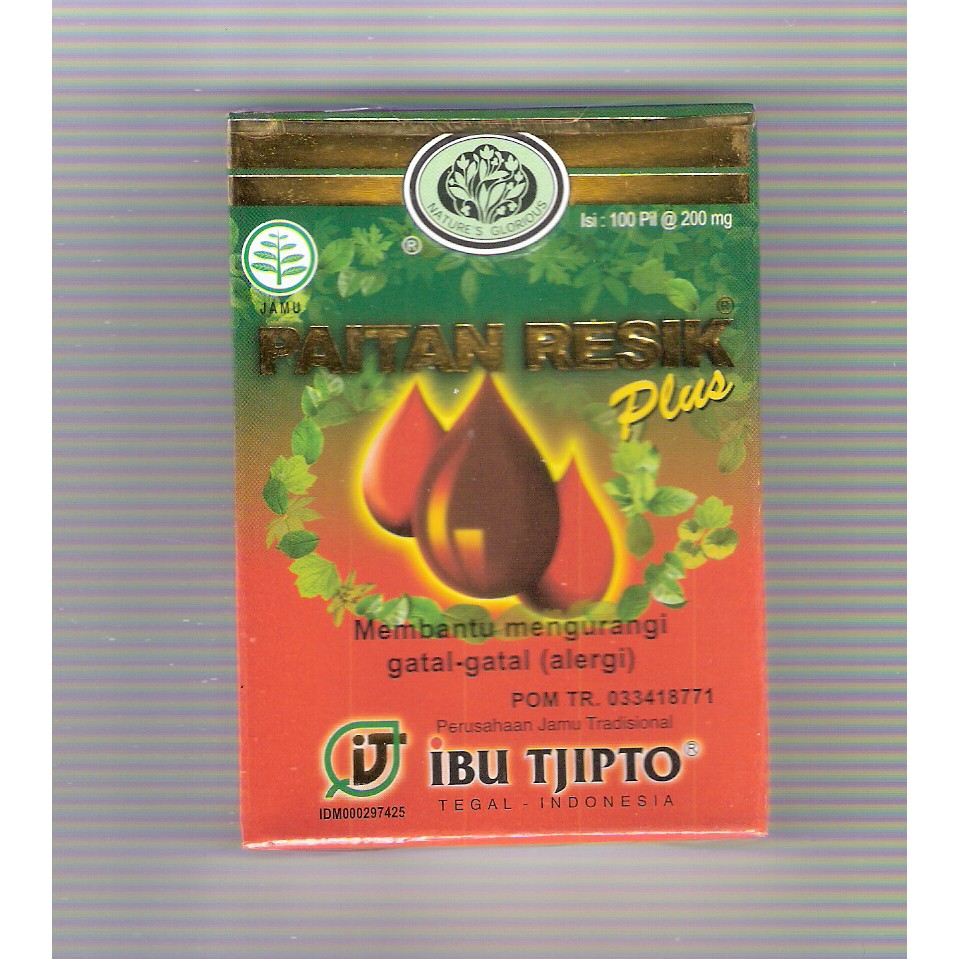 Jual PAITAN RESIK PLUS PIL JAMU TRADISIONAL IBU TJIPTO | Shopee Indonesia