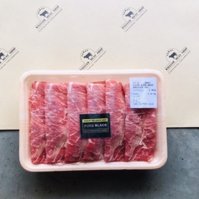 Jual Oysterblade Wagyu MB4 Angus Beef BarleyFed / Wagyu slice ...