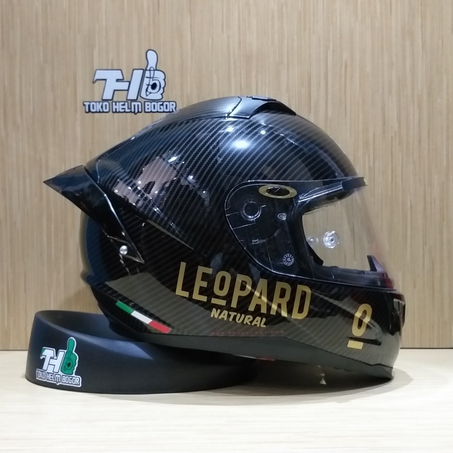 Jual RSV FF500 motif carbone visor CLEAR spoiler GPR stiker Leopard ...