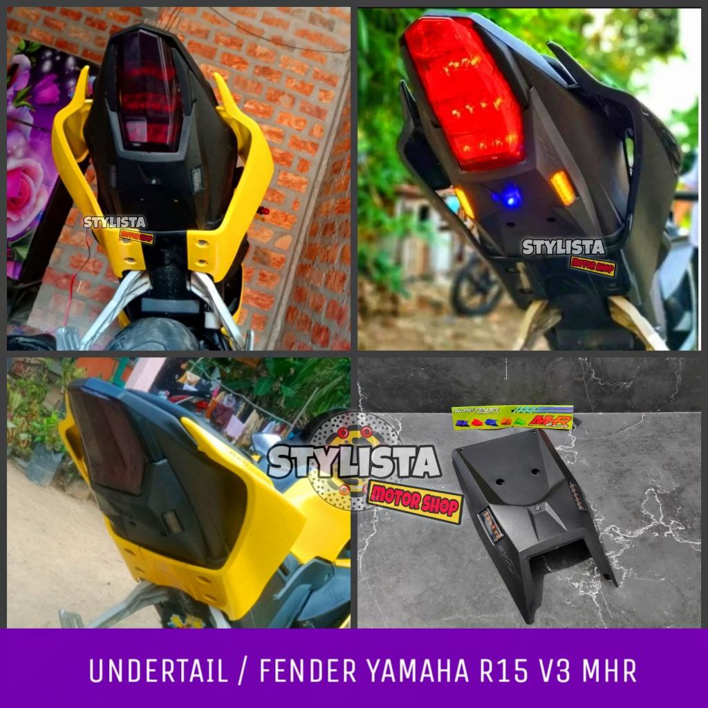 Jual UNDERTAIL R15 V3 FENDER YAMAHA R15 V3 MHR PLASTIK ABS | Shopee ...