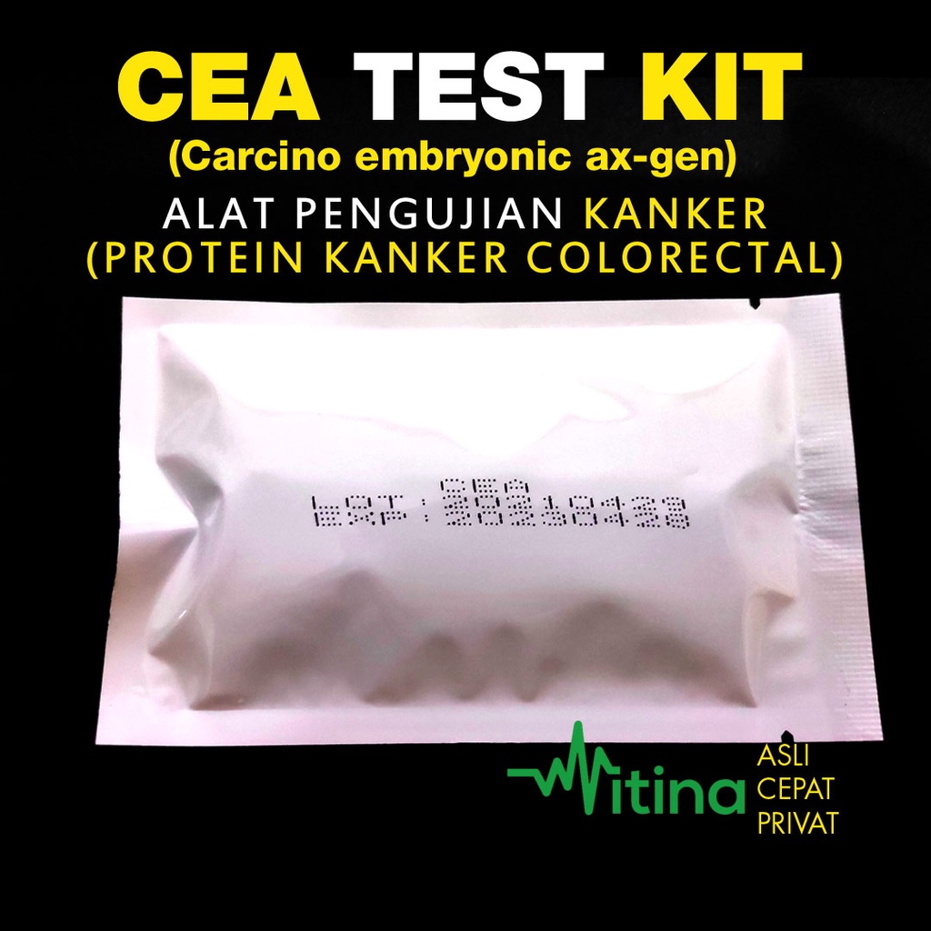 Jual CEA TEST KIT CARCINO EMBRYONIC UJI KANKER COLORECTAL USUS | Shopee ...