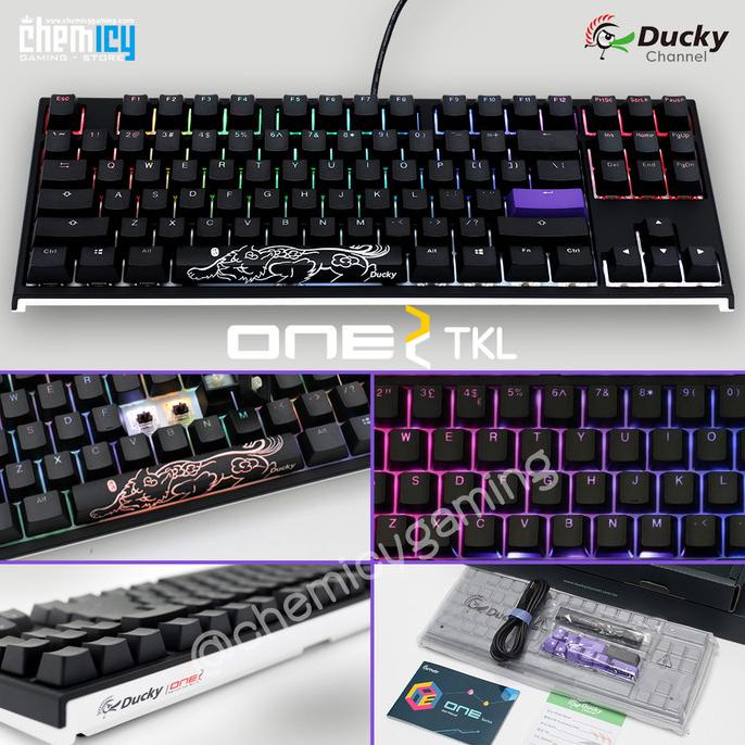 Jual Ducky One 2 RGB TKL Mechanical Gaming Keyboard Lo | Shopee Indonesia