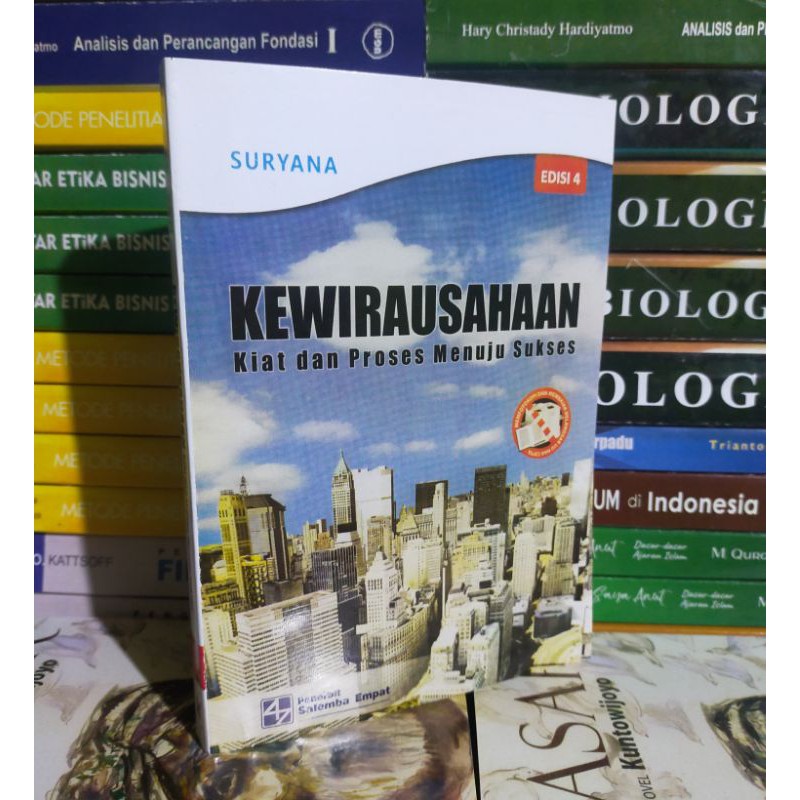 Jual Kewirausahaan edisi 4 - Suryana | Shopee Indonesia
