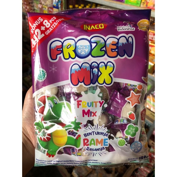 Jual Inaco Frozen Mix Permen (1 pack isi 42+8) | Shopee Indonesia