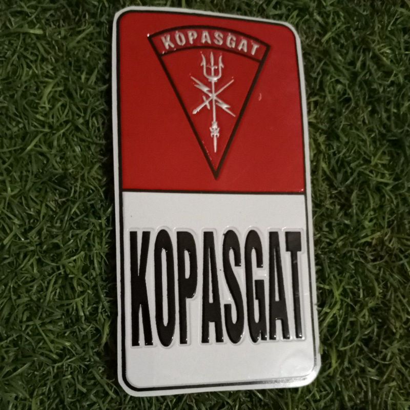Jual stiker embos plat mobil KOPASGAT/stiker KOPASGAT | Shopee Indonesia