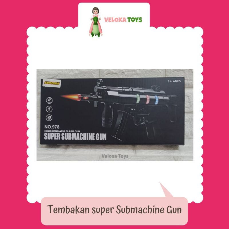 Jual TEMBAKAN SUPER SUBMACHINE GUN | Shopee Indonesia