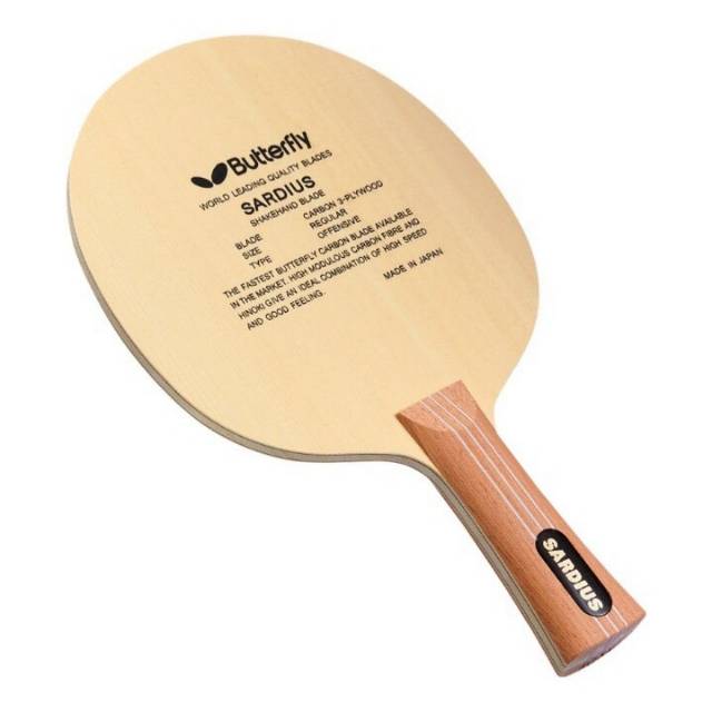 Jual ORIGINAL Butterfly Sardius [FL] - Kayu Bet Pingpong Bat Tenis Meja | Shopee Indonesia