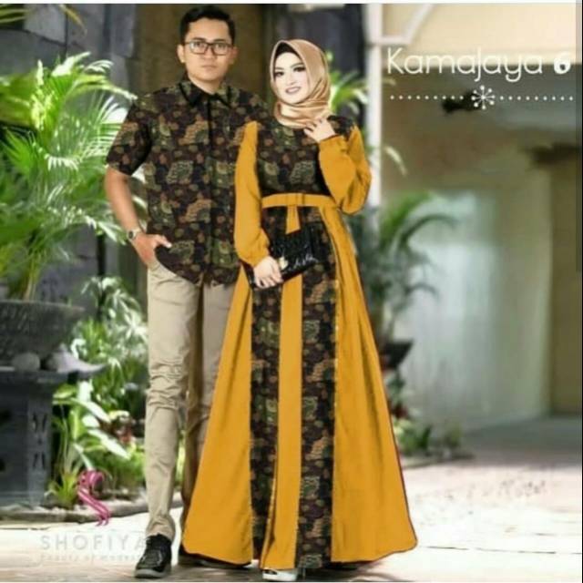 Jual MA1203 - SET (KAMAJAYA COUPLE MUSTARD) | Shopee Indonesia