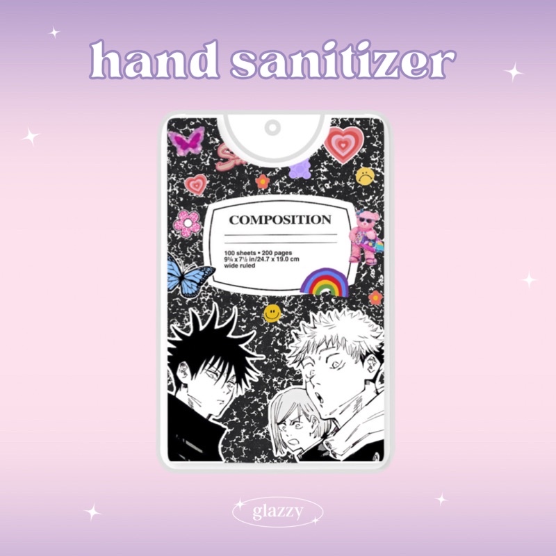 Jual anime pocket hand sanitizer (antis tokyo revengers - jujutsu ...