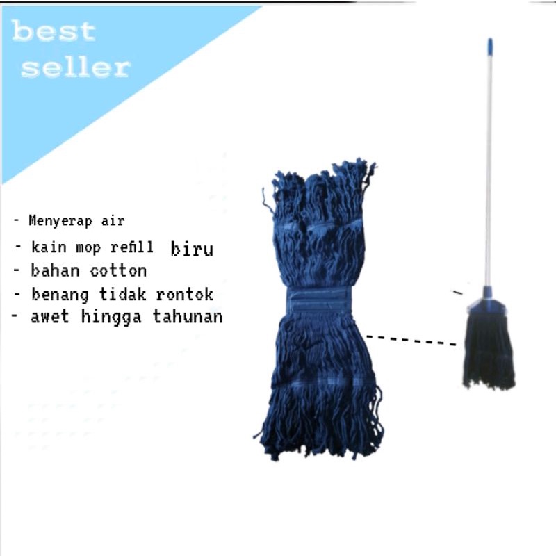 Jual Kain pel biru cotton | Shopee Indonesia