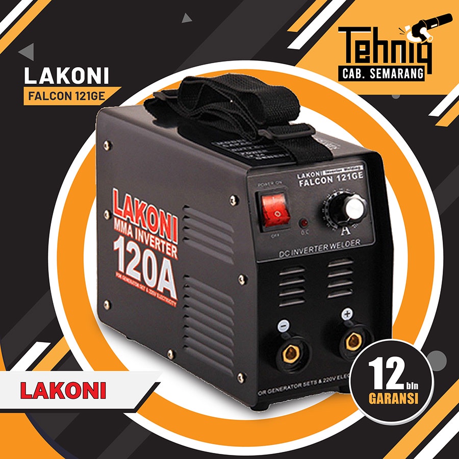 Jual Mesin Las Listrik / Trafo Las LAKONI FALCON 121 GE Inverter Welding | Shopee Indonesia